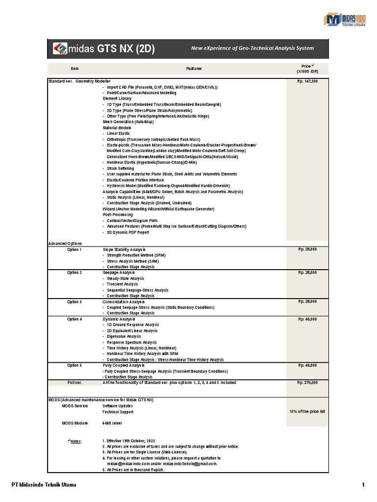 New eXperience of Geo-Technical Analysis System with midas GTS NX | PDF | Elasticity (Physics ...