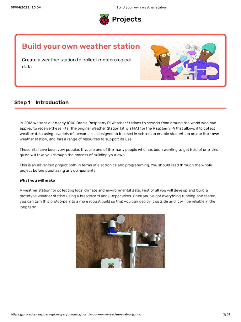 Build Your Own Weather Station | Download Free PDF | Wind Speed | Resistor Build Your Own Weather Station | Download Free PDF | Wind Speed | Resistor