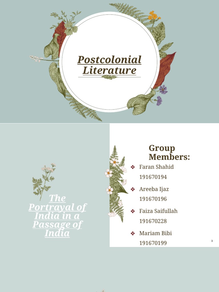 Postcolonial Literature | PDF | Critical Theory