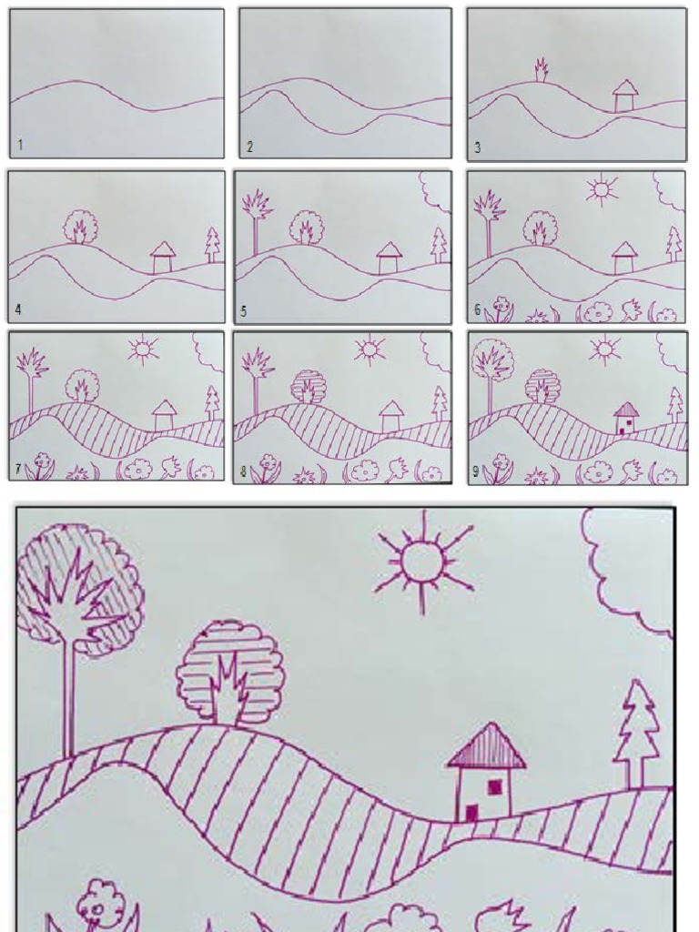 Paysages Dessins C2 | PDF