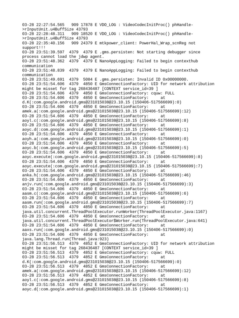 Log | PDF | System Software | Software Development