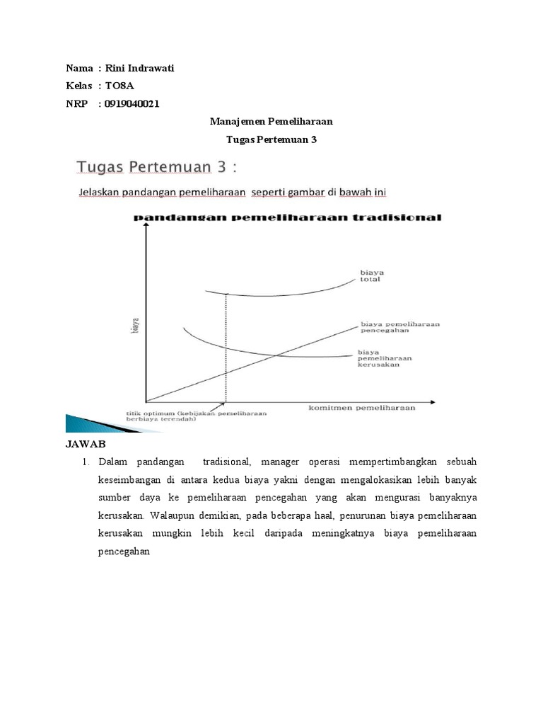 Manajemen Pemeliharaan Efektif | PDF | Pengelolaan Keuangan & Uang