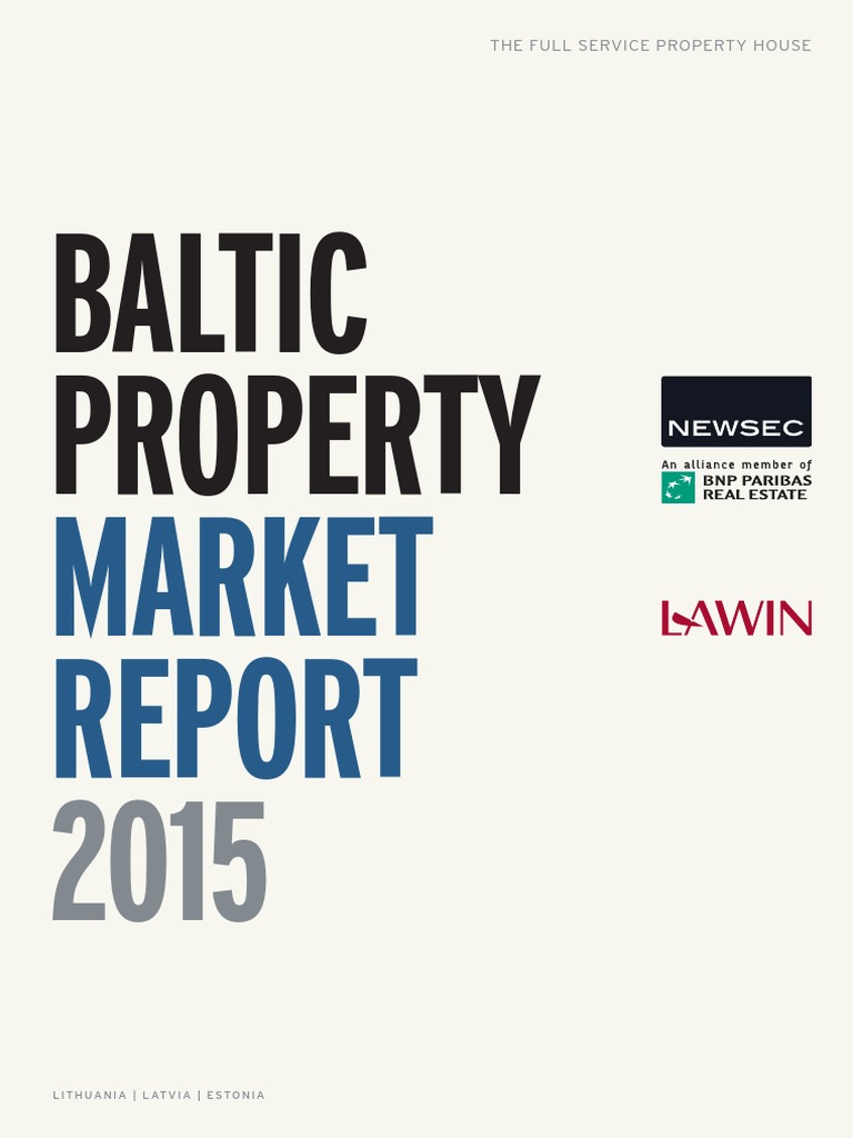 Baltic Market Property Report 2015 | PDF | Euro | Lithuania