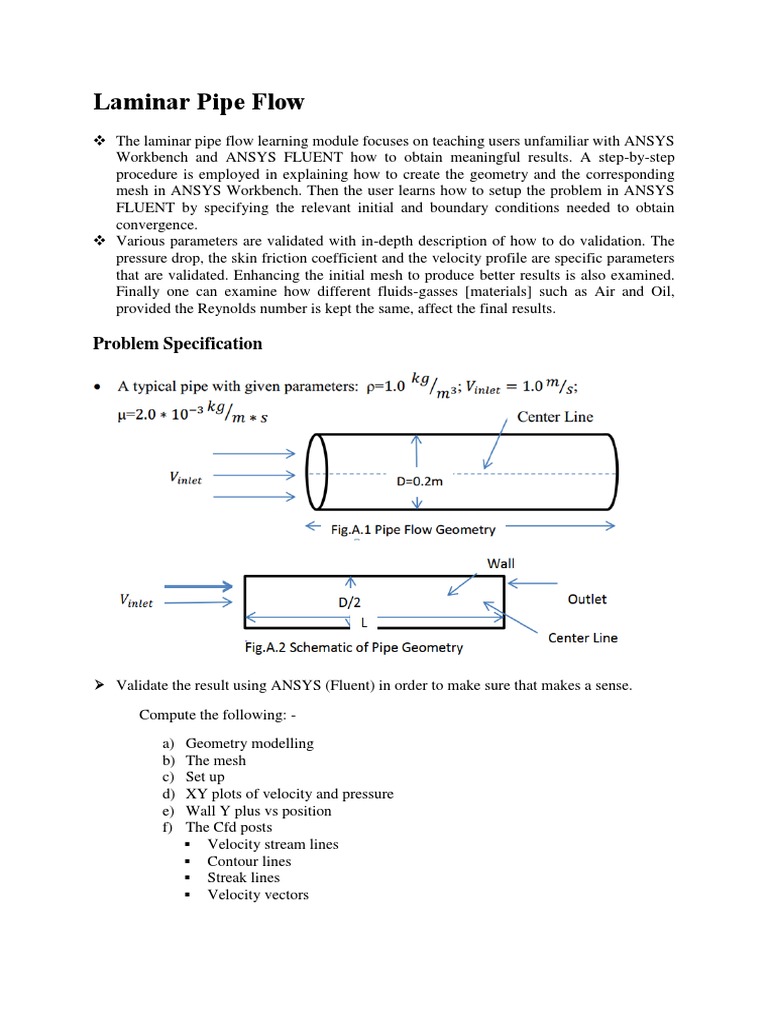 MeNGESTU CFD Assignment | PDF | Reynolds Number | Fluid Dynamics