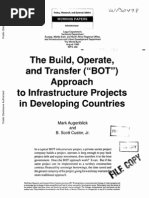Comparing PFI, BOT, BOO, and BOOT Models | PDF | Public–Private ...