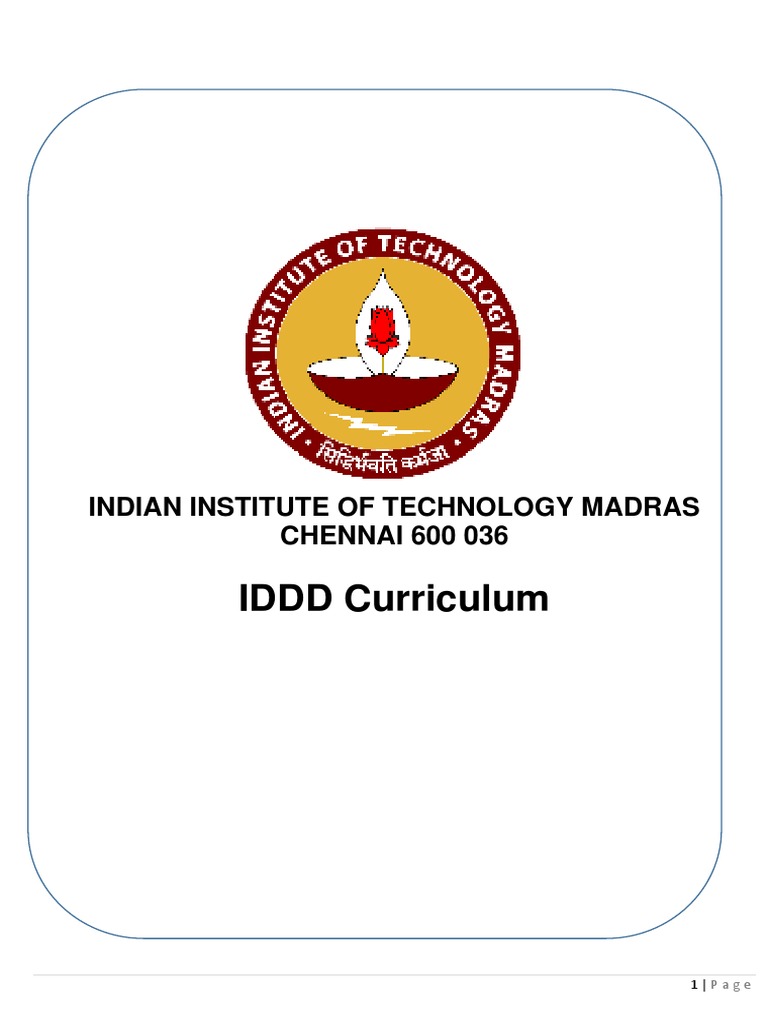 IDDD Curriculum | Download Free PDF | Materials Science | Computational ...