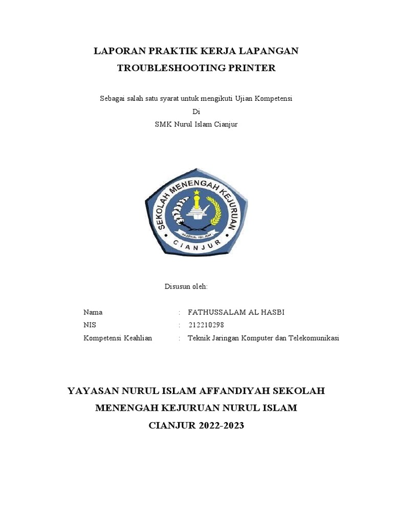 Laporan PKL Aing | PDF