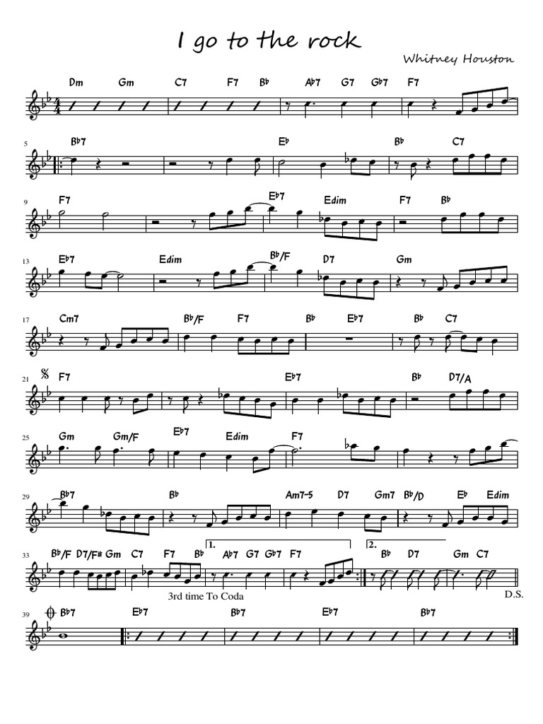 I Go To The Rock | PDF