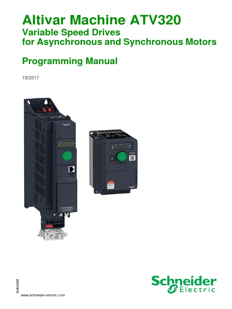 ATV320 Programming Manual | PDF | Safety | Direct Current