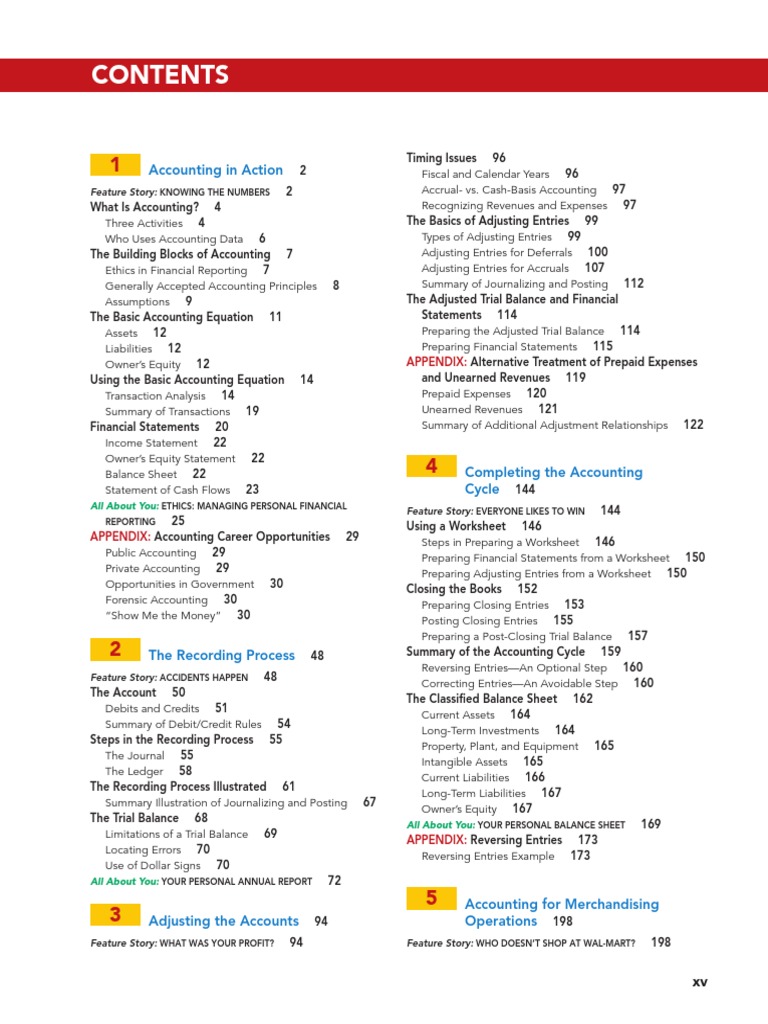 Accounting Principles, 9th Edition OUTLINES | PDF | Present Value ...