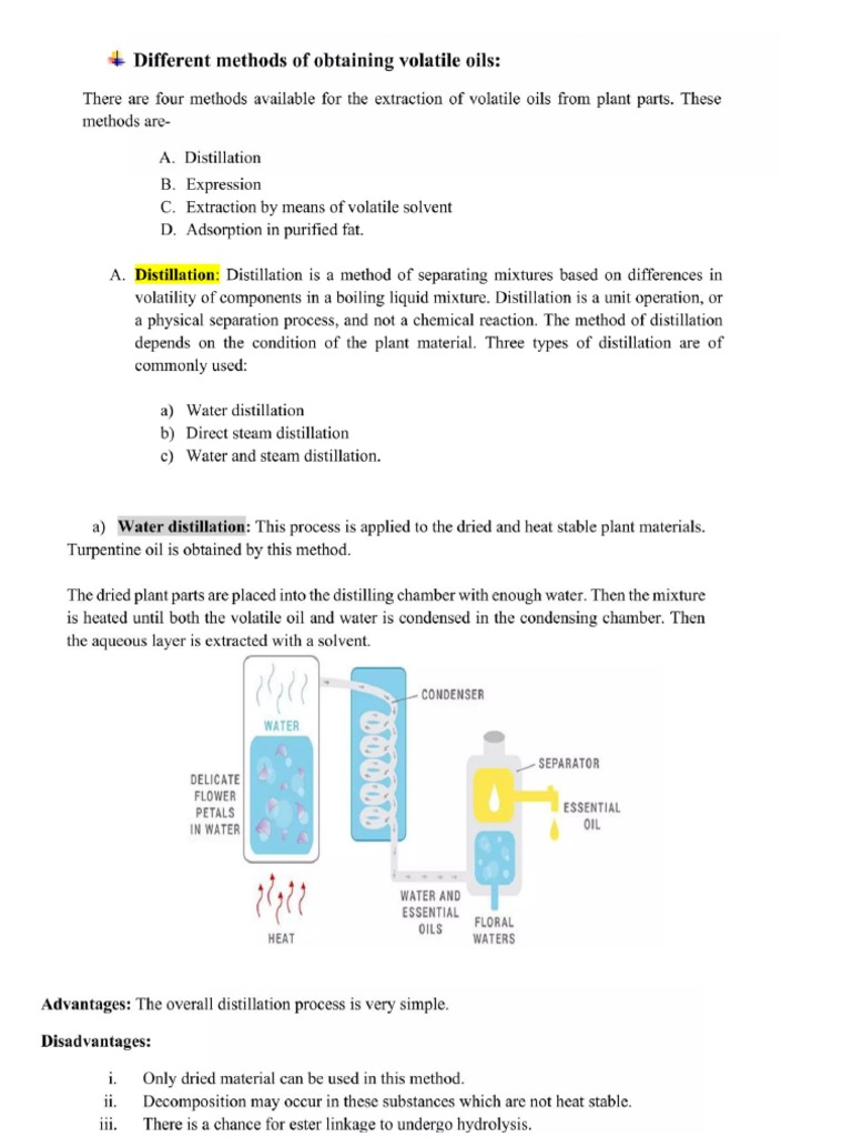 Volatile Oil 2 | PDF | Essential Oil | Cinnamon