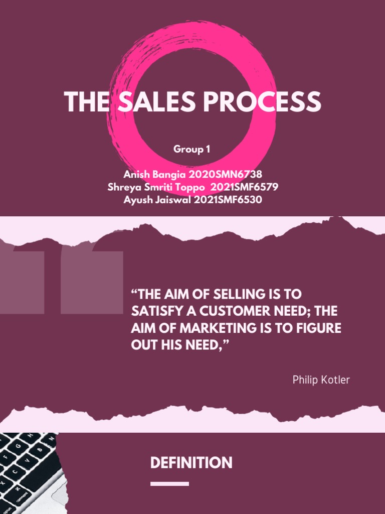 Understanding the Seven Stages of the Sales Process: A Case Study of ...