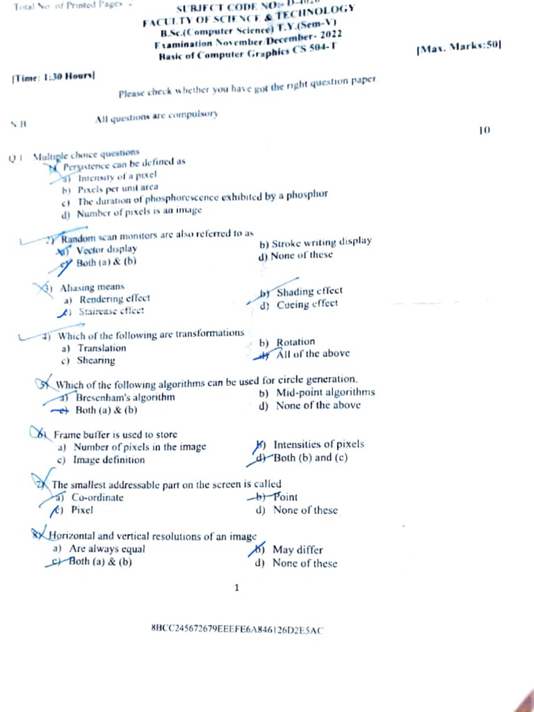 Total overview of fundamental Computer Graphics concepts | PDF | Pixel ...