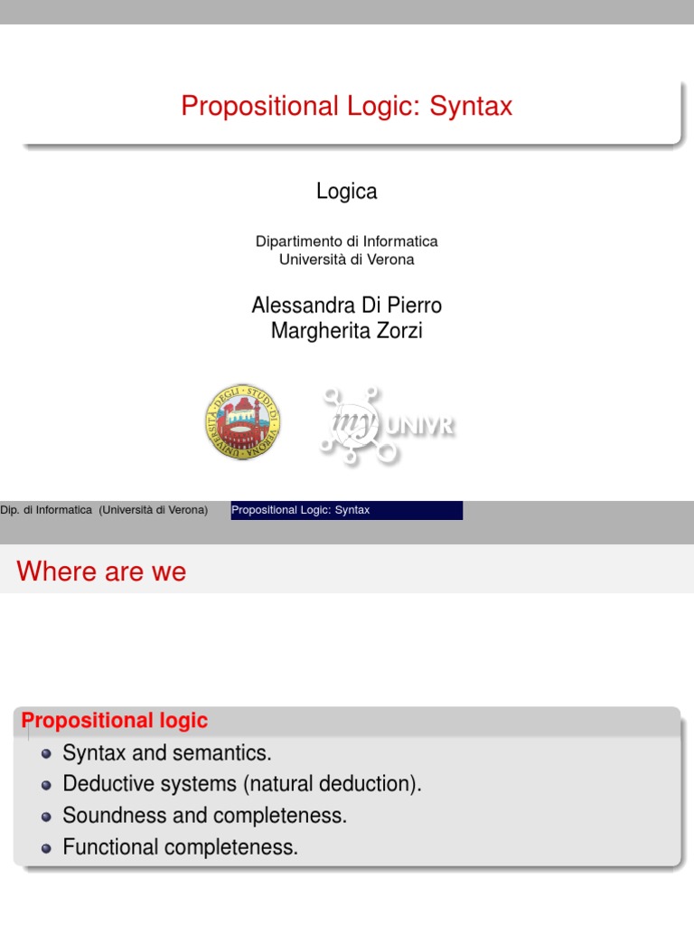 Lec02 Prop Syntax | PDF | Logical Consequence | Mathematical Logic