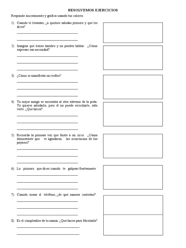Ejercicios de Comunicación | PDF | Comunicación | Comunicación humana