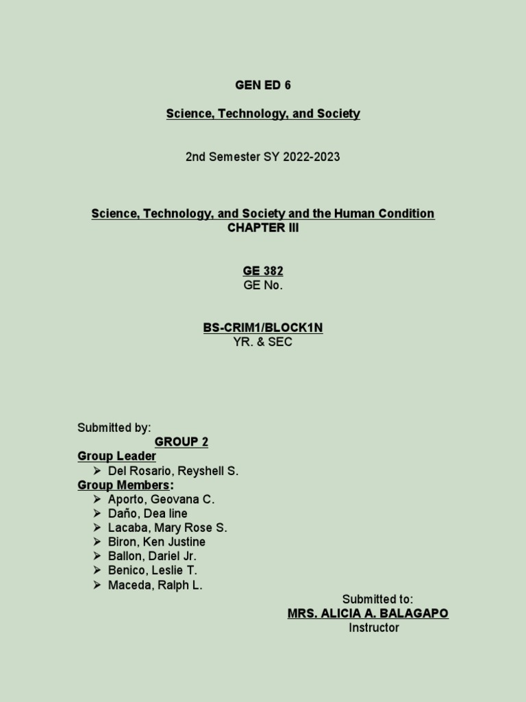 Science, Technology and Human Flourishing | PDF | Science | Scientific Method