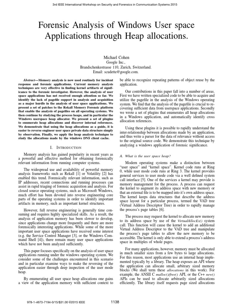 P1138 Cohen Pdf Operating System Kernel Operating System