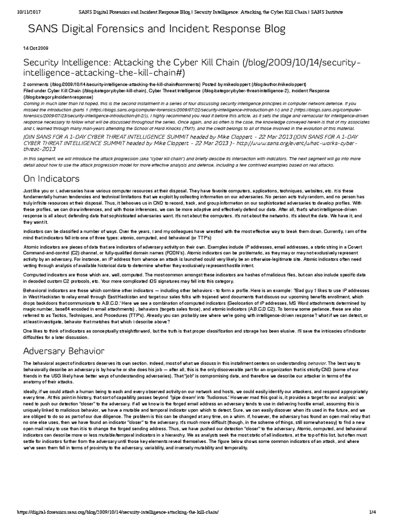 Sans PDF | PDF | Security | Computer Security