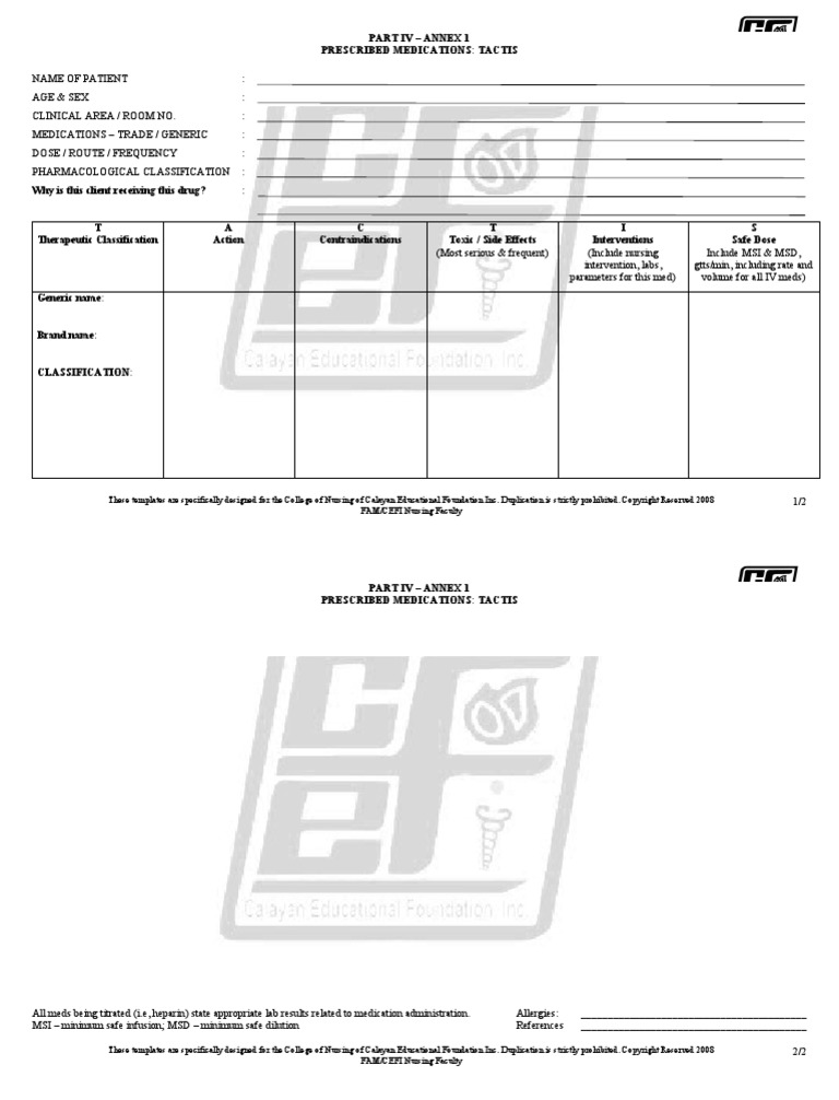 Drug Study Xerox | Download Free PDF | Products Of Chemical Industry ...