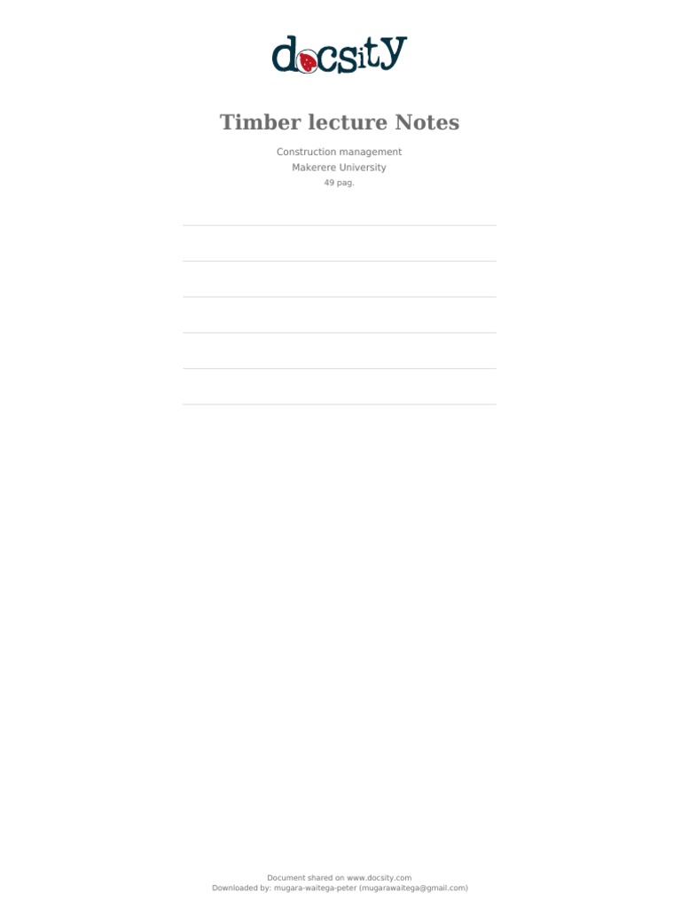 Timber Conversion & Preservation Notes | PDF | Lumber | Plywood