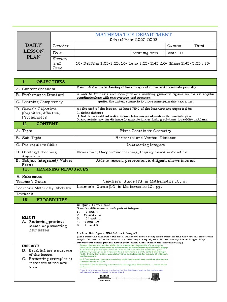 LP Distance Formula | PDF | Mathematics | Geometry