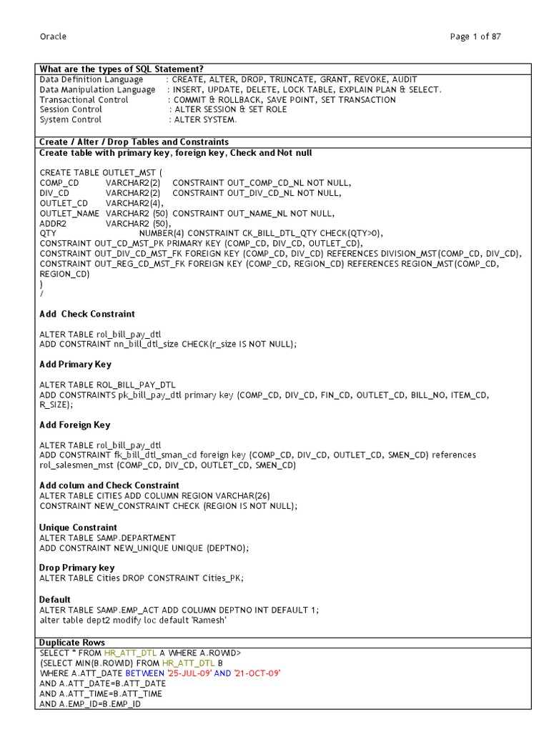 Oracle Questions Pdf Pl Sql Relational Database