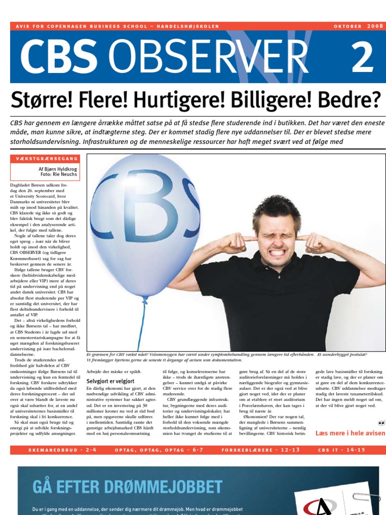 CBS OBSERVER Oktober 2008 | PDF