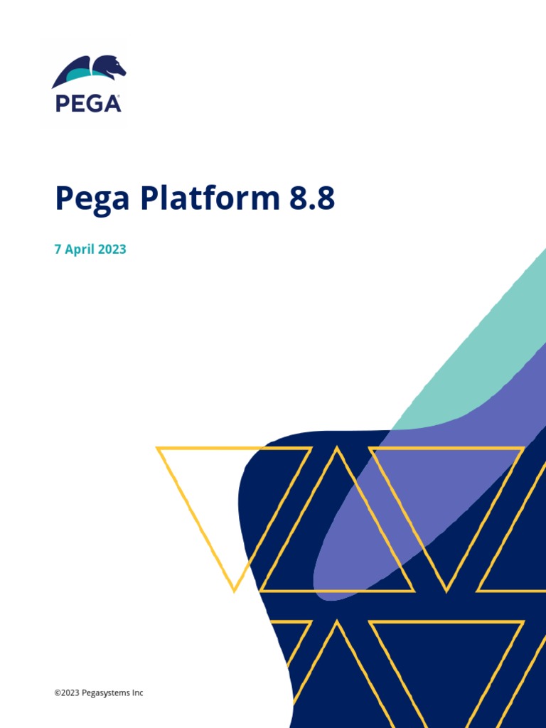 Pega Platform 8.8 4-7-2023 | PDF | Application Software | Mobile App