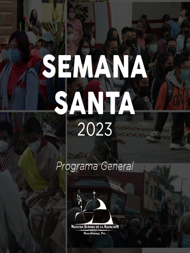 ProgramaSemanaSanta2023 - CompressedPrograma SemanaSanta | PDF | Pascua de Resurrección | Misa ...