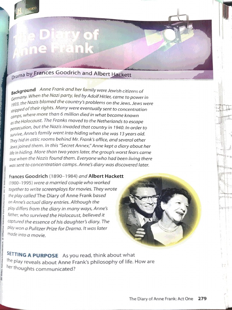 The Diary of Anne Frank | PDF