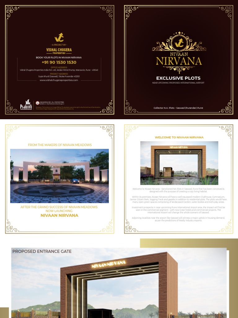 Nivaan Nirvana Brochure | PDF
