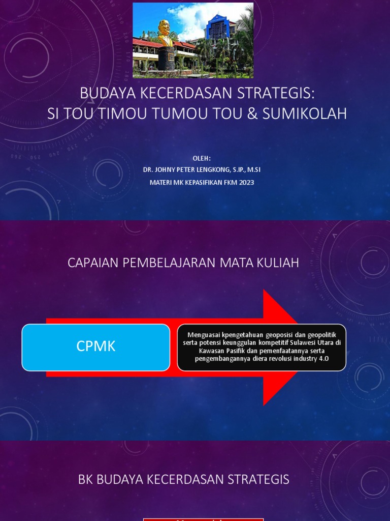 Kepasifikan Permata Budaya Kecerdasan Strategis ST4 2023 | PDF