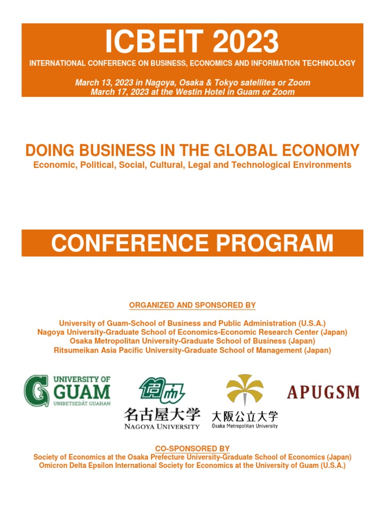 ICBEIT 2023 Conference Program | Download Free PDF | Literacy | Constructivism (Philosophy Of ...