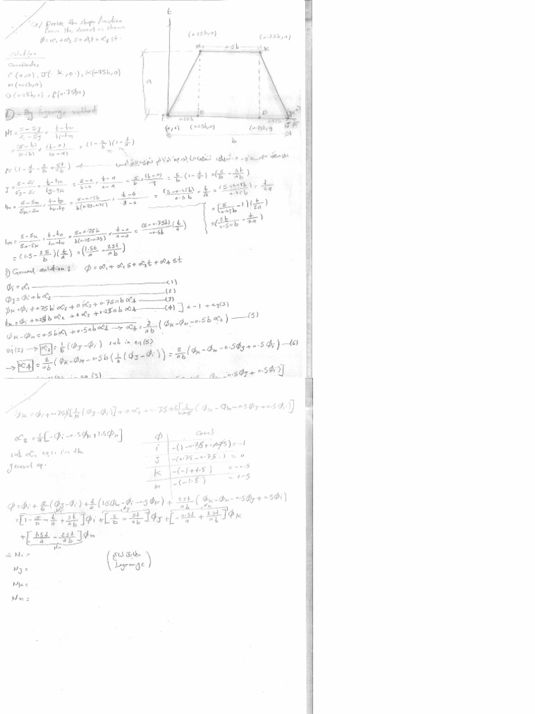 Finite Elements Solved Problems | PDF Finite Elements Solved Problems | PDF