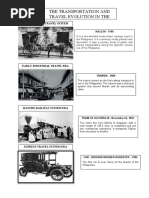 Module 7a Types of Land Transportation | PDF | Bus | Train