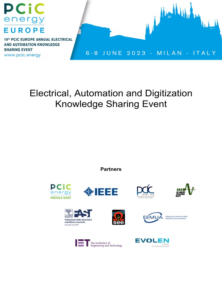Electrical, Automation and Digitization Knowledge Sharing Event | PDF | Competition Law ...