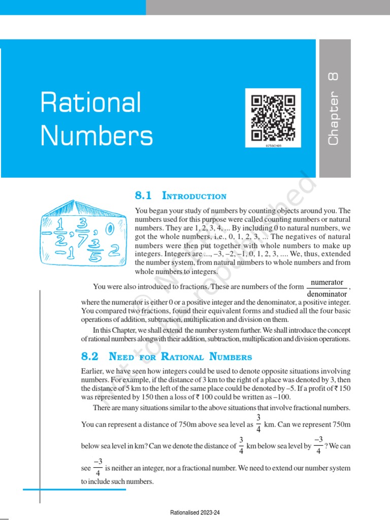 Exploring Rational Numbers: Fractions, Decimals, Integers and Beyond ...