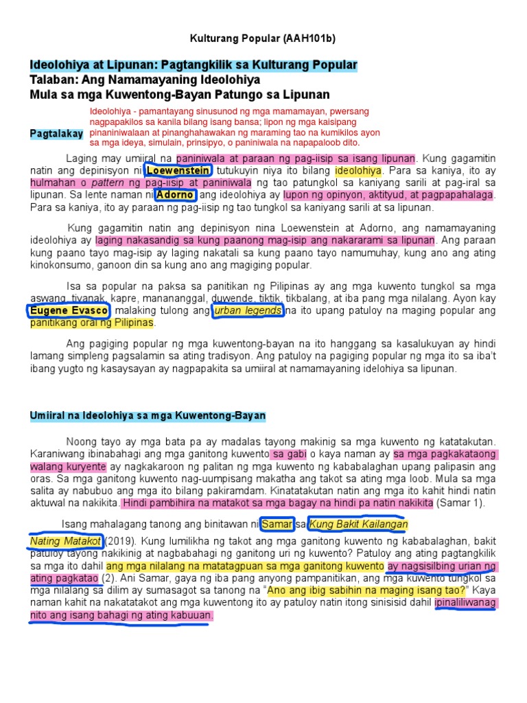 3 Ideolohiya at Lipunan | PDF