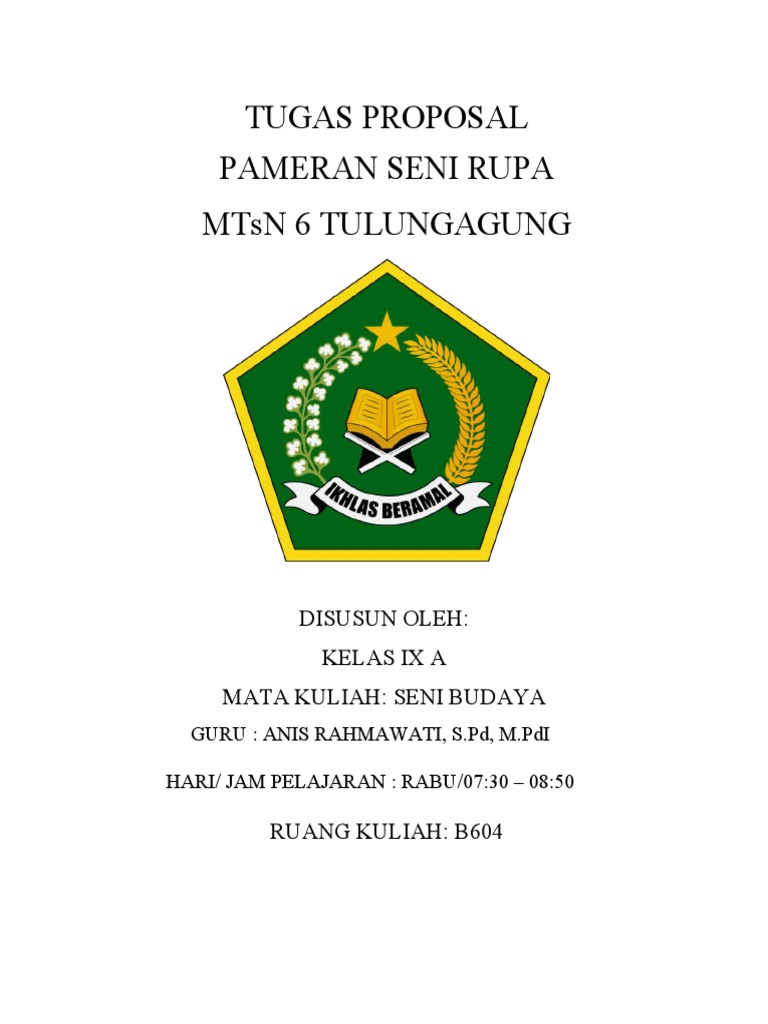 Contoh Proposal Pameran Seni Rupa | PDF