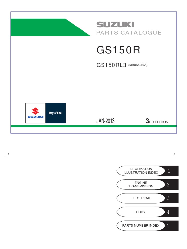 GS 150 Cata | PDF | Internal Combustion Engine | Automotive Industry