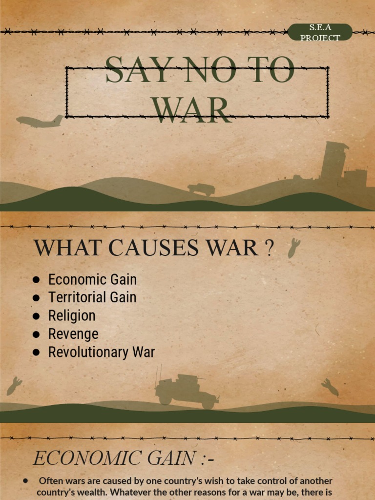 Economic Territorial And Religious Causes Of War A Multi Faceted