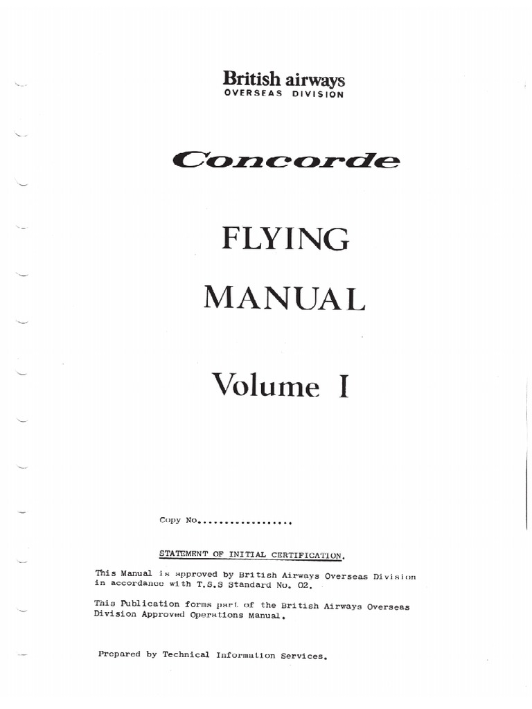 Concorde fmv1 01 | PDF