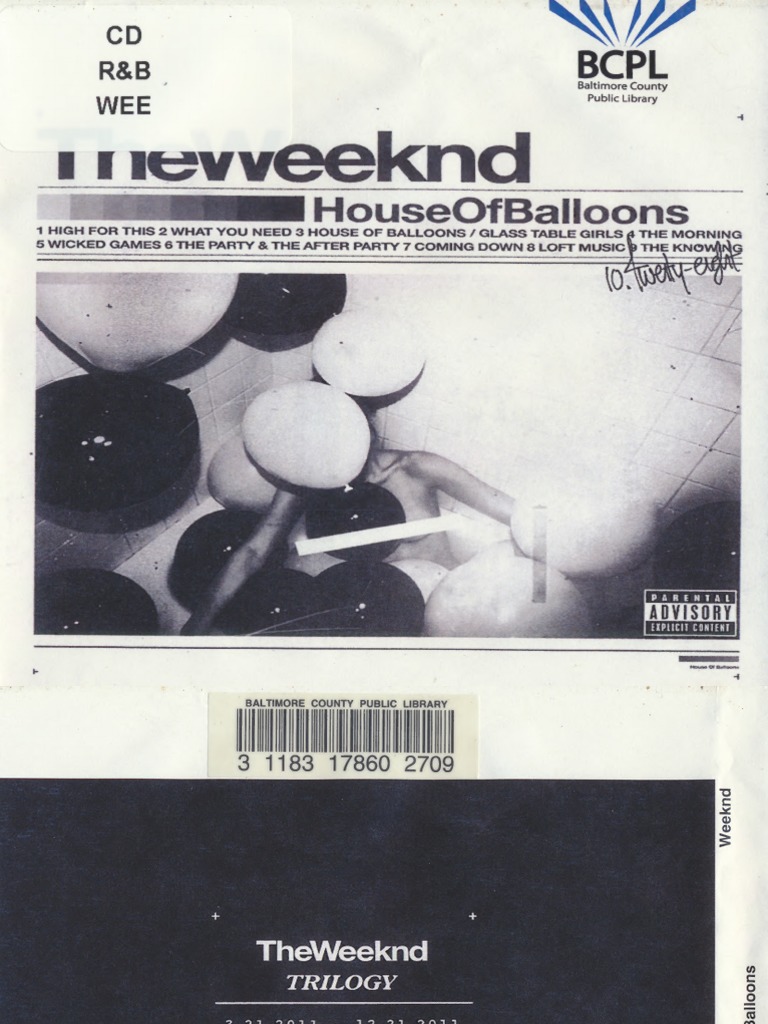 CD - House of Ballons - The Weeknd | PDF | Music Industry
