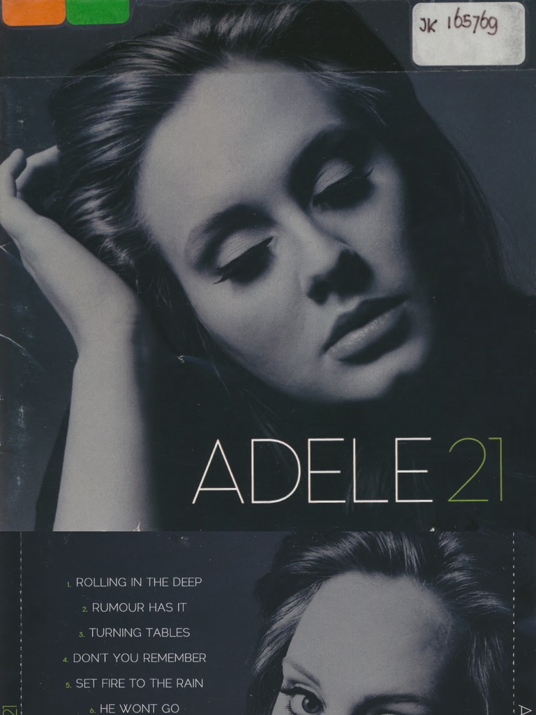 CD 21 Adele 0 | PDF | Music Industry | Music Production
