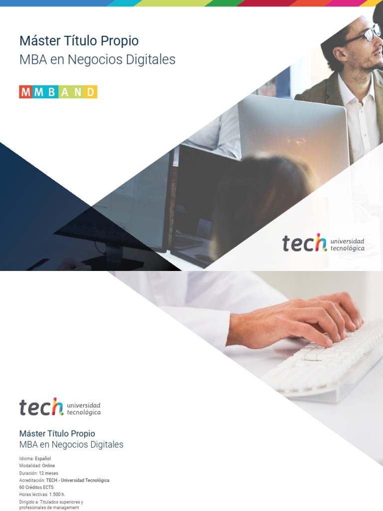 Máster Título Propio MBA en Negocios Digitales | PDF | Comercio ...