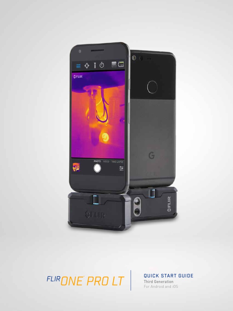 Flir One Pro LT Quick Start Guide | PDF | Ios | Smartphone