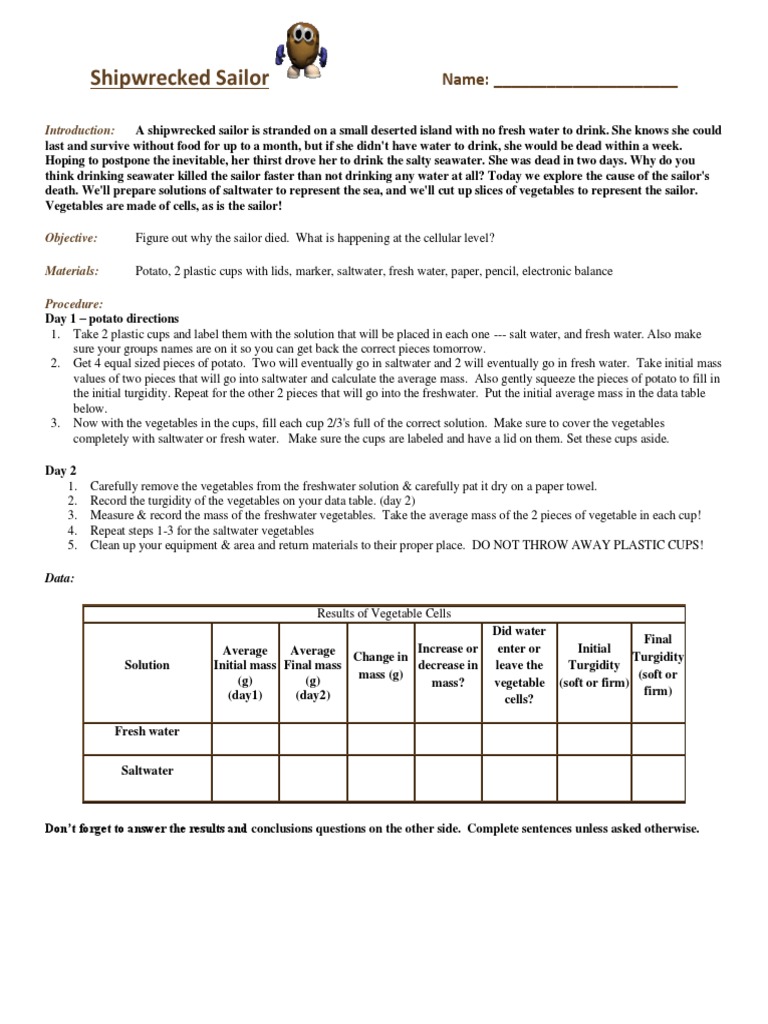 Shipwrecked Sailor | PDF | Seawater | Water