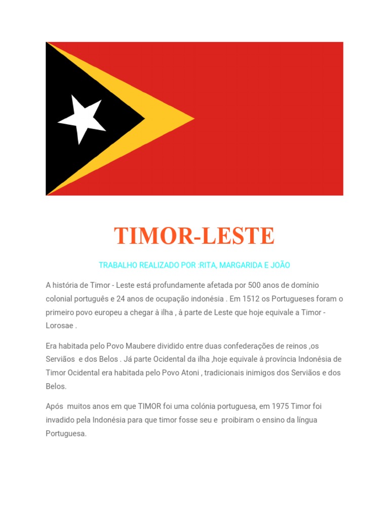Timor Leste | PDF