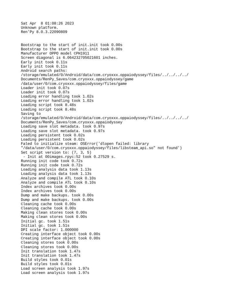 OPP Odyssey Log | PDF | Texture Mapping | Computer Science