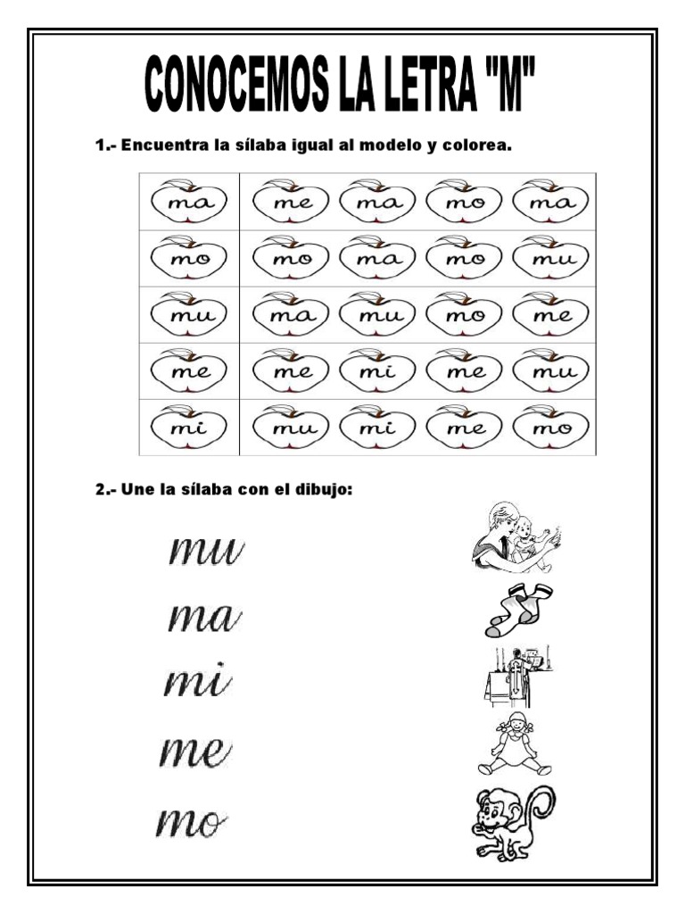 Letra M | PDF